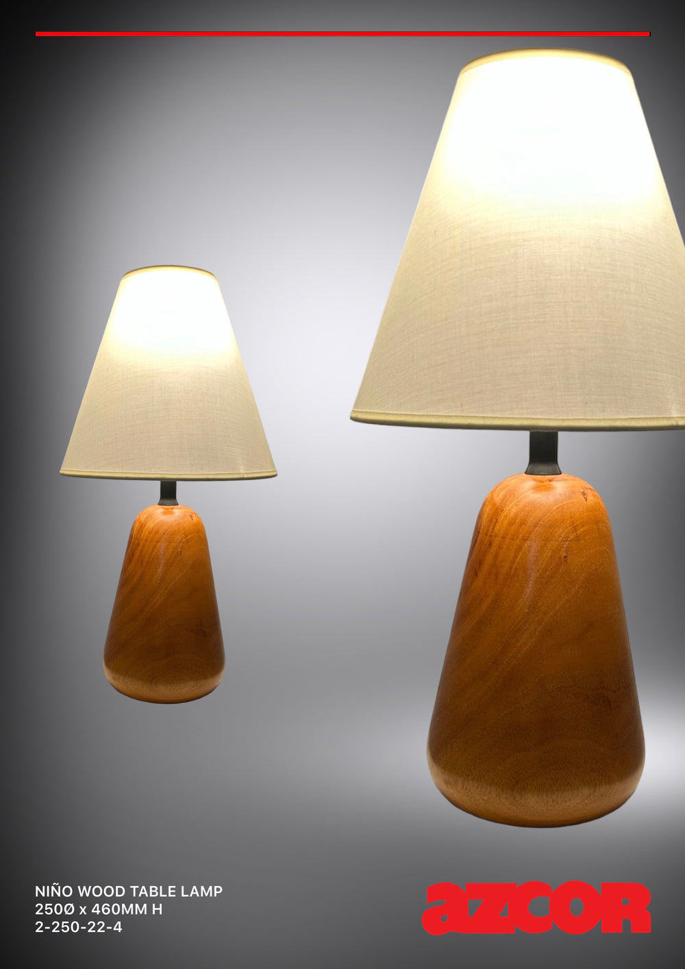 Niño Wood Table Lamp